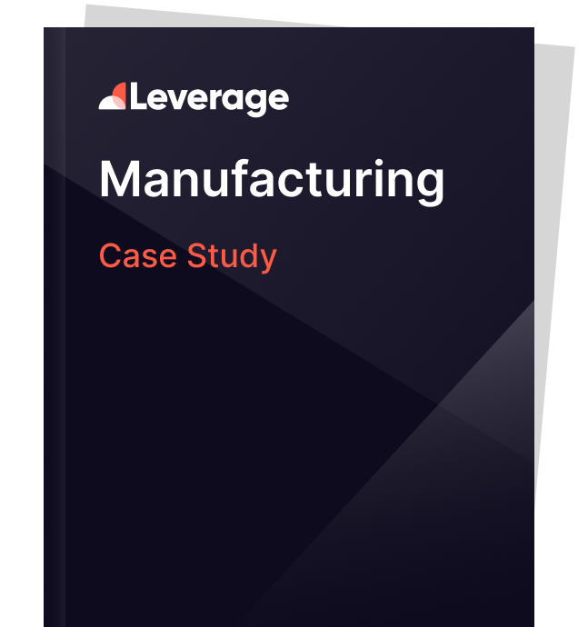 Case Study Manufacturing | Supply Chain Visibility | Leverage AI